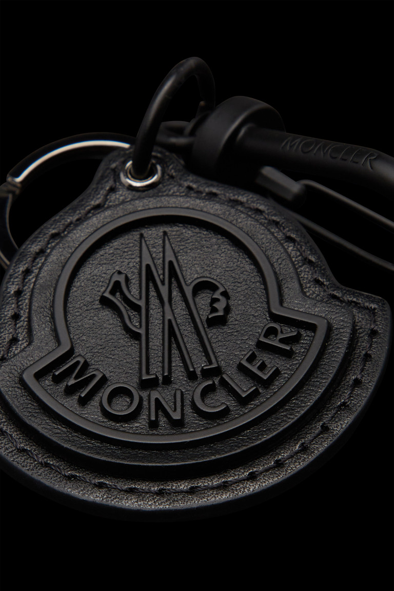 Black Logo Key Ring - Small Accessories for Men | Moncler NL