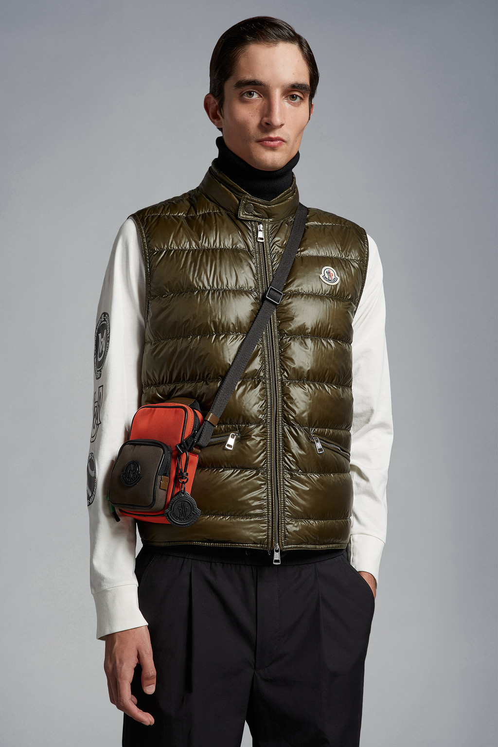 Black Logo Key Ring - Small Accessories for Men | Moncler NL