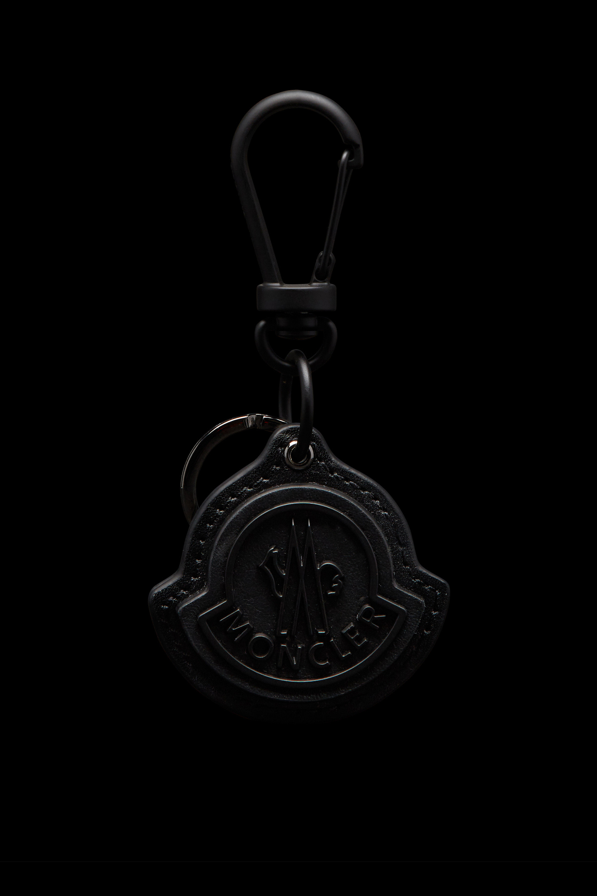 Black Logo Key Ring - Small Accessories for Men | Moncler NL