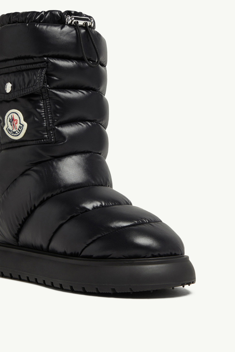 Bottes Gaia Pocket Mid Noir - Boots Femme | Moncler FR