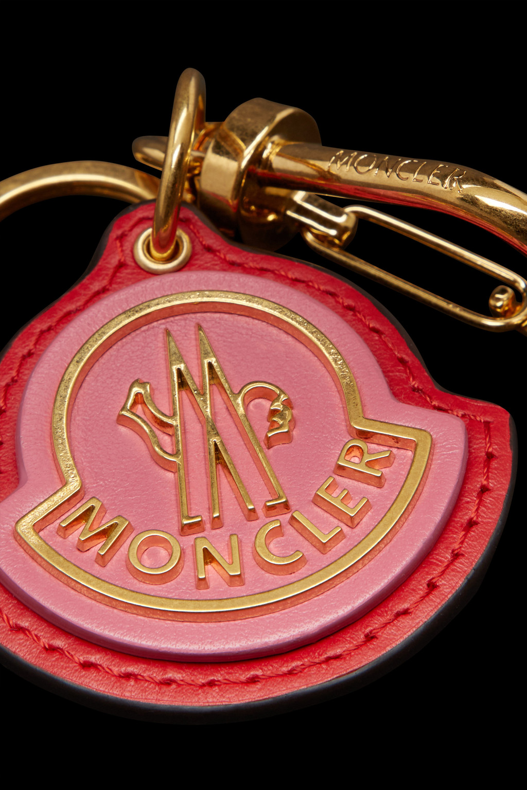 Pink & Red Logo Key Ring - Bags & Small Accessories for Women | Moncler DE