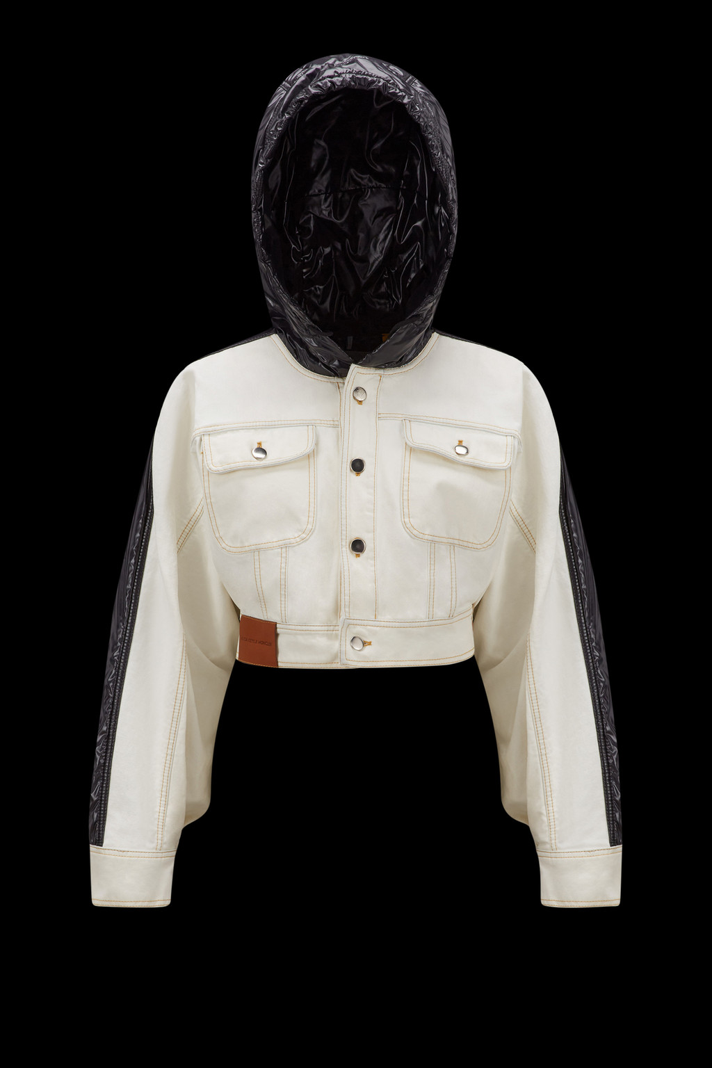 Bright White Flushing Denim Jacket - Moncler x Alicia Keys for Genius ...