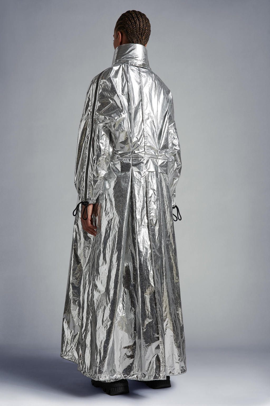 Silver Tribeca Parka Coat - Moncler x Alicia Keys for Genius | Moncler NL