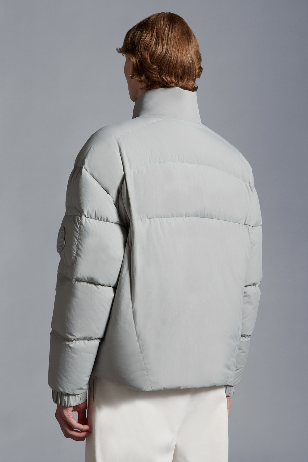 Light Gray Dofida Short Down Jacket - Short Down Jackets for Men | Moncler IE
