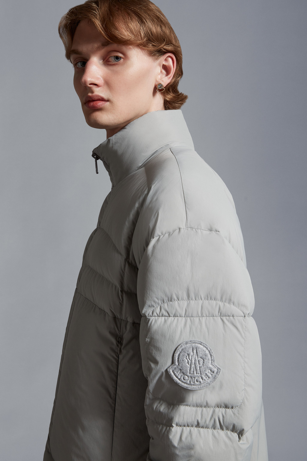 Light Gray Dofida Short Down Jacket - Short Down Jackets for Men | Moncler IE