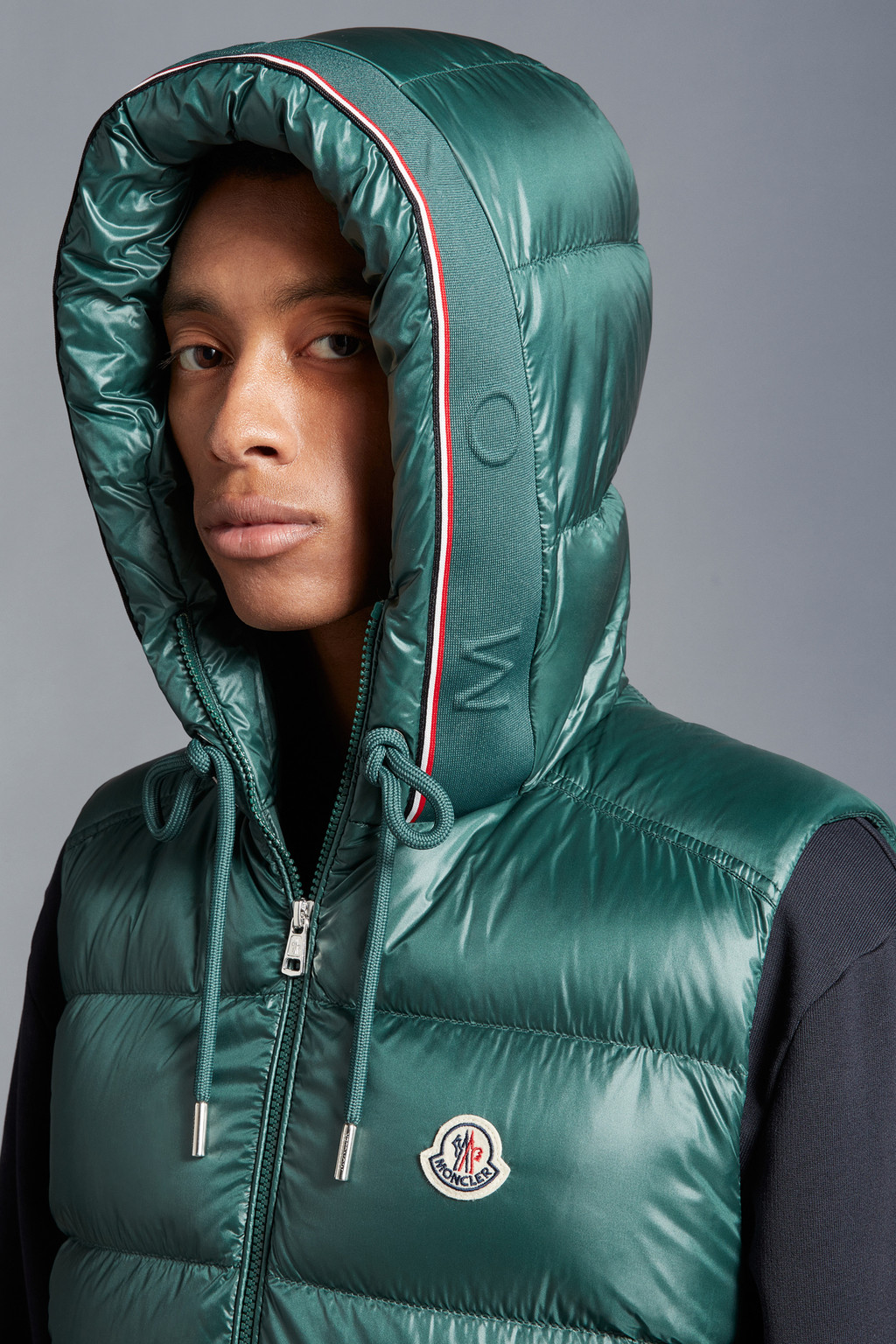 Chaleco plumífero Luiro Verde Esmeralda - Chalecos de Hombre | Moncler US