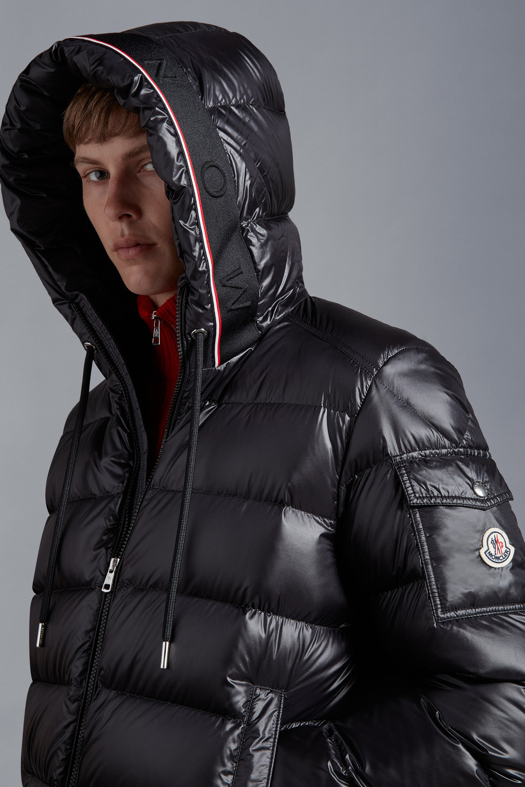 Black Pavin Short Down Jacket - Short Down Jackets for Men | Moncler KR