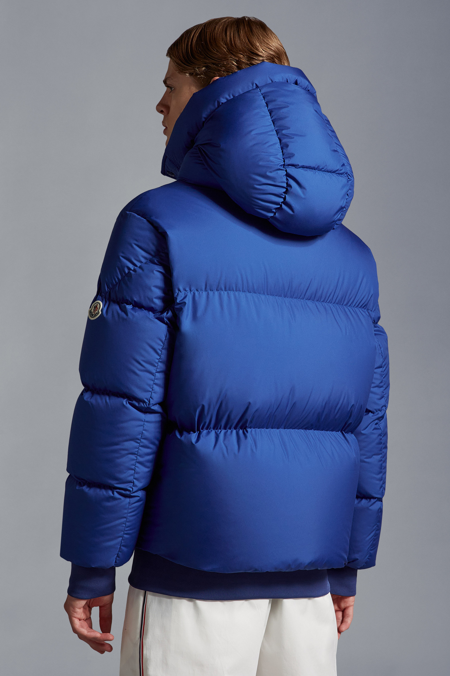 Indigo Blue Risler Short Down Jacket - Short Down Jackets for Men ...