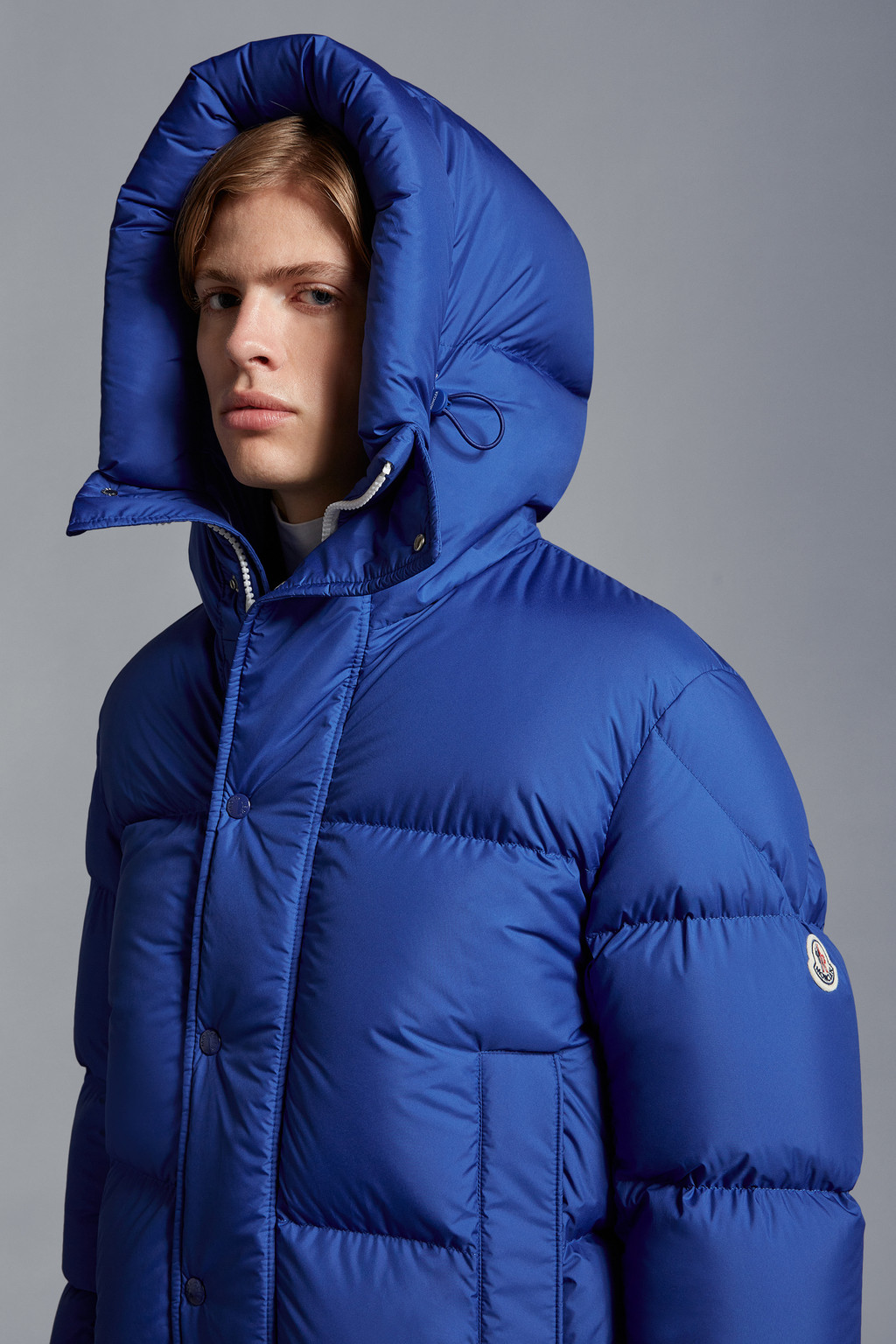 Indigo Blue Risler Short Down Jacket - Short Down Jackets for Men ...