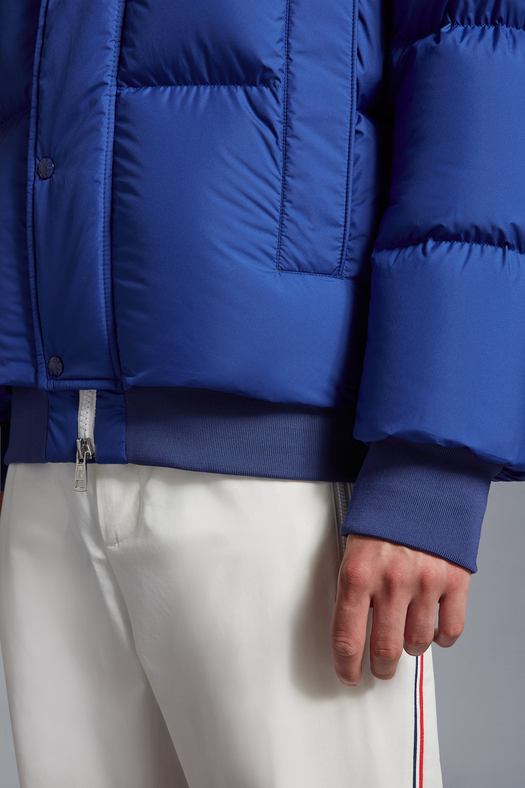 Indigo Blue Risler Short Down Jacket - Short Down Jackets for Men ...