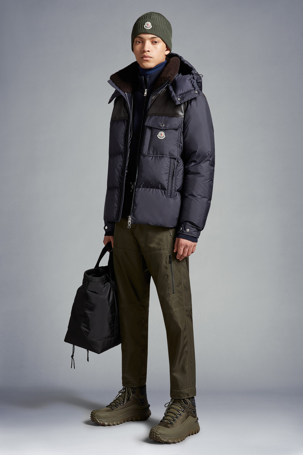 Indigo Blue Risler Short Down Jacket - Short Down Jackets for Men ...