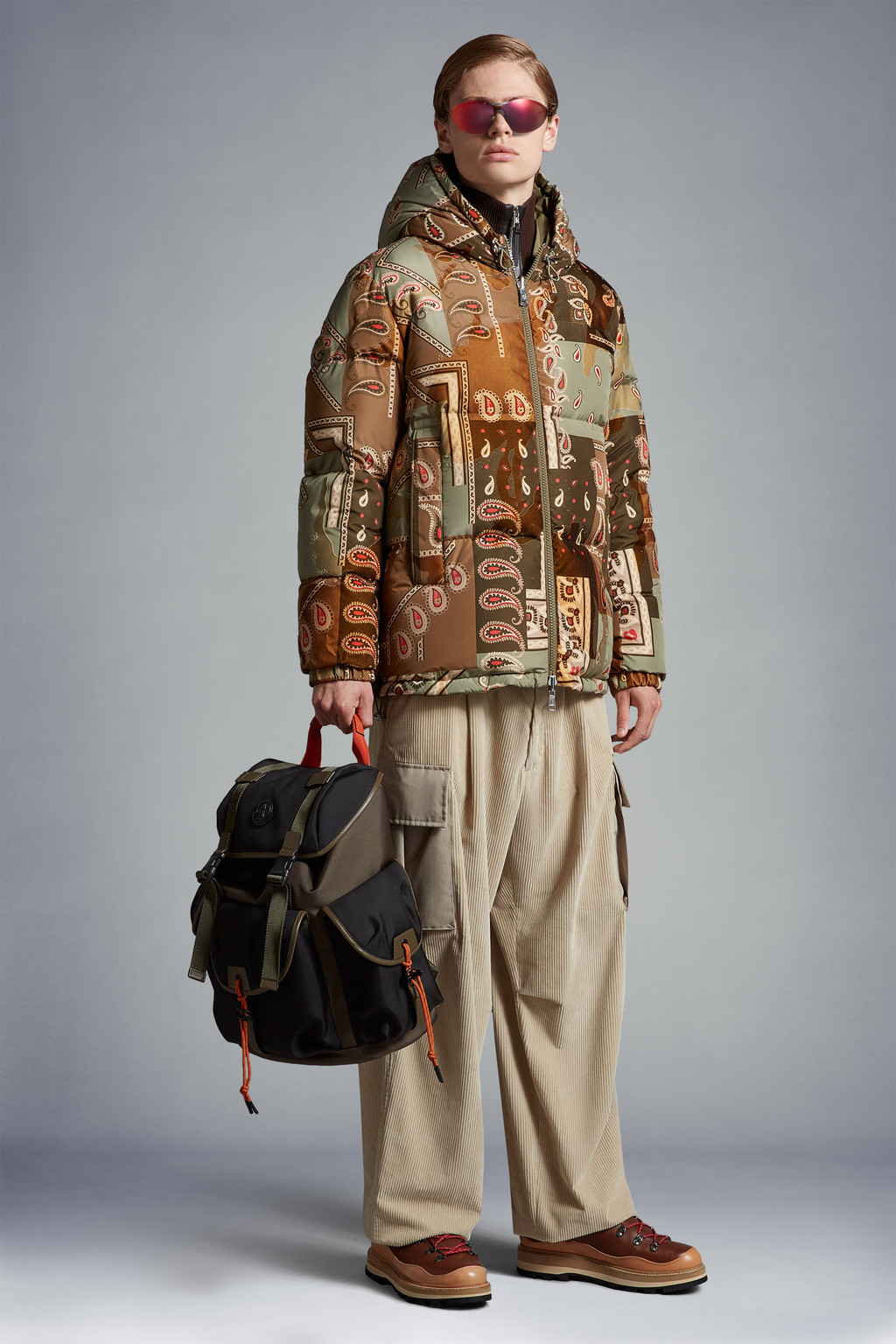 Multicolour Mosa Short Down Jacket - Short Down Jackets for Men ...