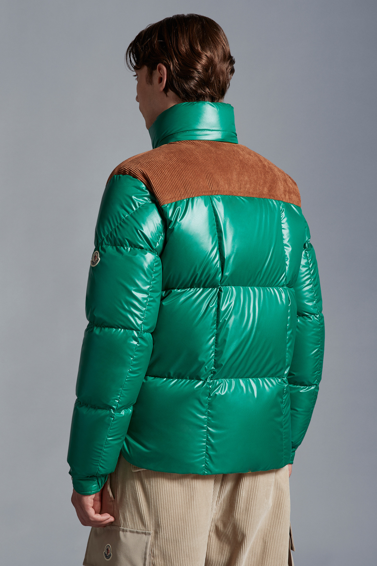 Bright Green Ain Short Down Jacket - Short Down Jackets for Men ...