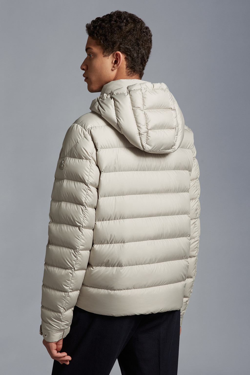Beige Arneb Short Down Jacket - Short Down Jackets for Men | Moncler DE