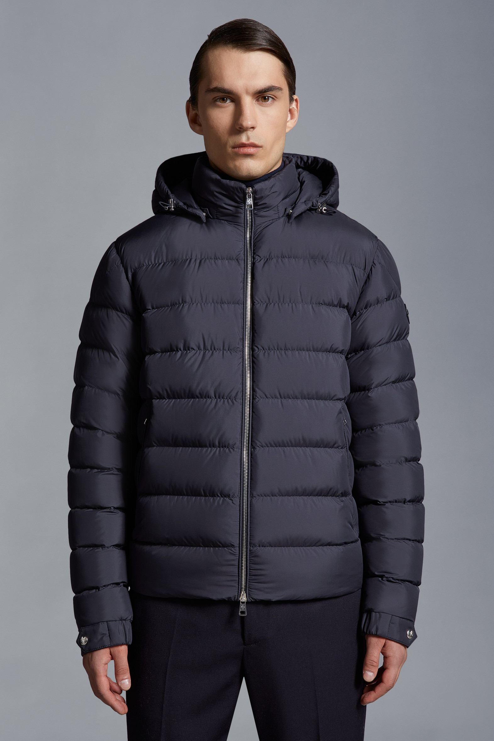 Night Blue Arneb Short Down Jacket - Short Down Jackets for Men ...