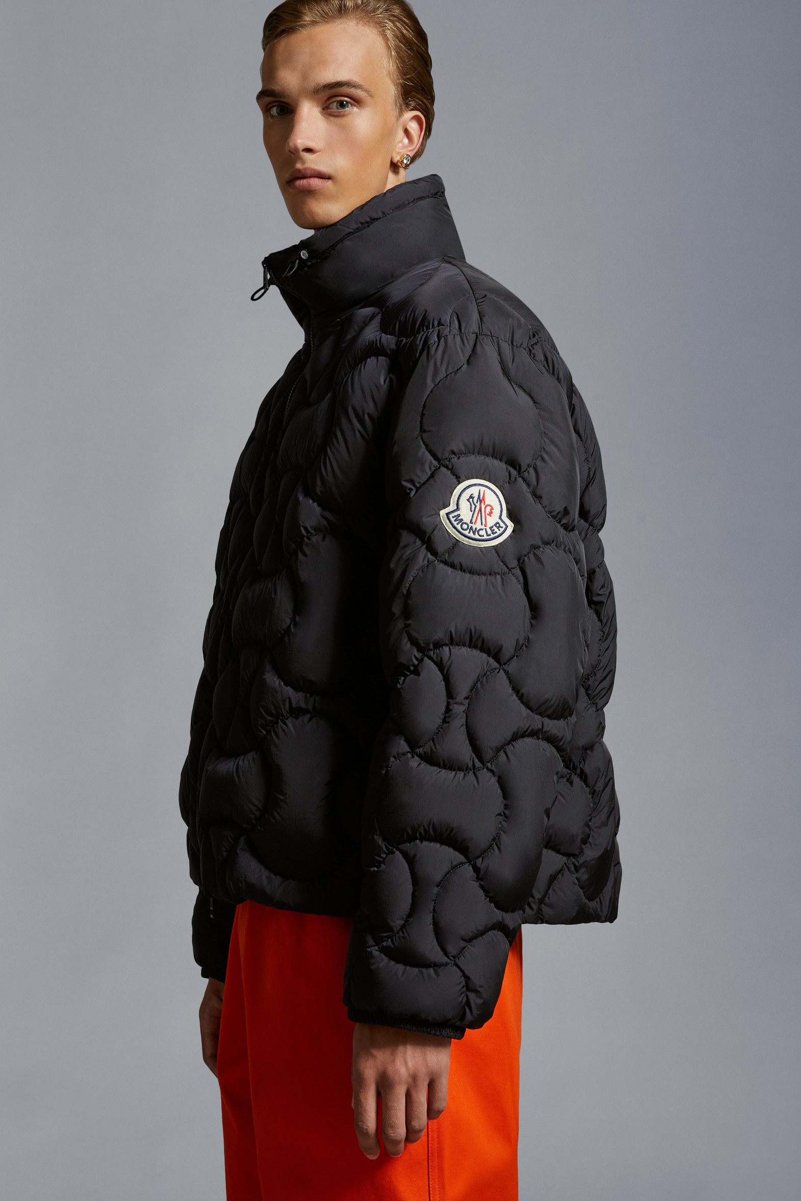 Black Hatysa Short Down Jacket - Short Down Jackets for Men | Moncler HK