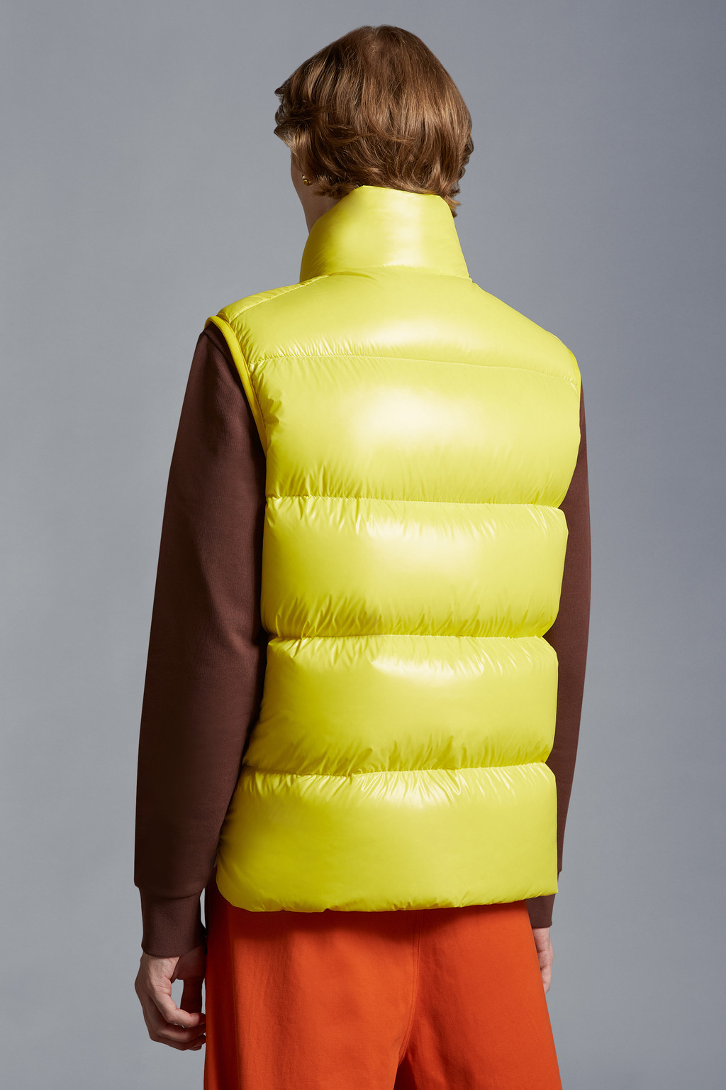 Mustard Yellow Sumido Down Gilet - Vests for Men | Moncler SK
