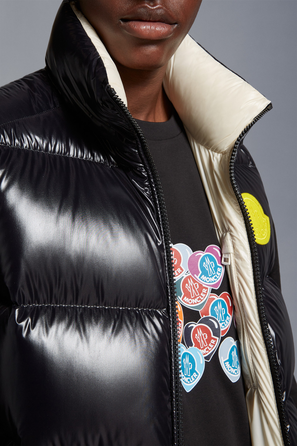 Black & Yellow Sumido Down Gilet - Vests for Men | Moncler IE