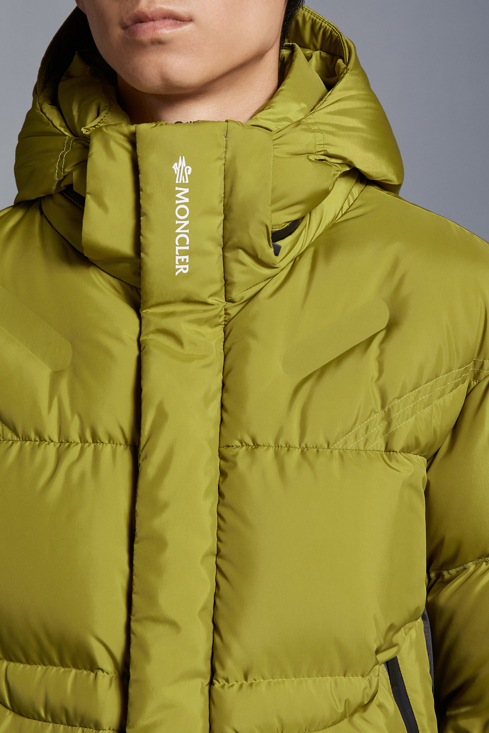 Olive Green Jarama Short Down Jacket - Short Down Jackets for Men ...