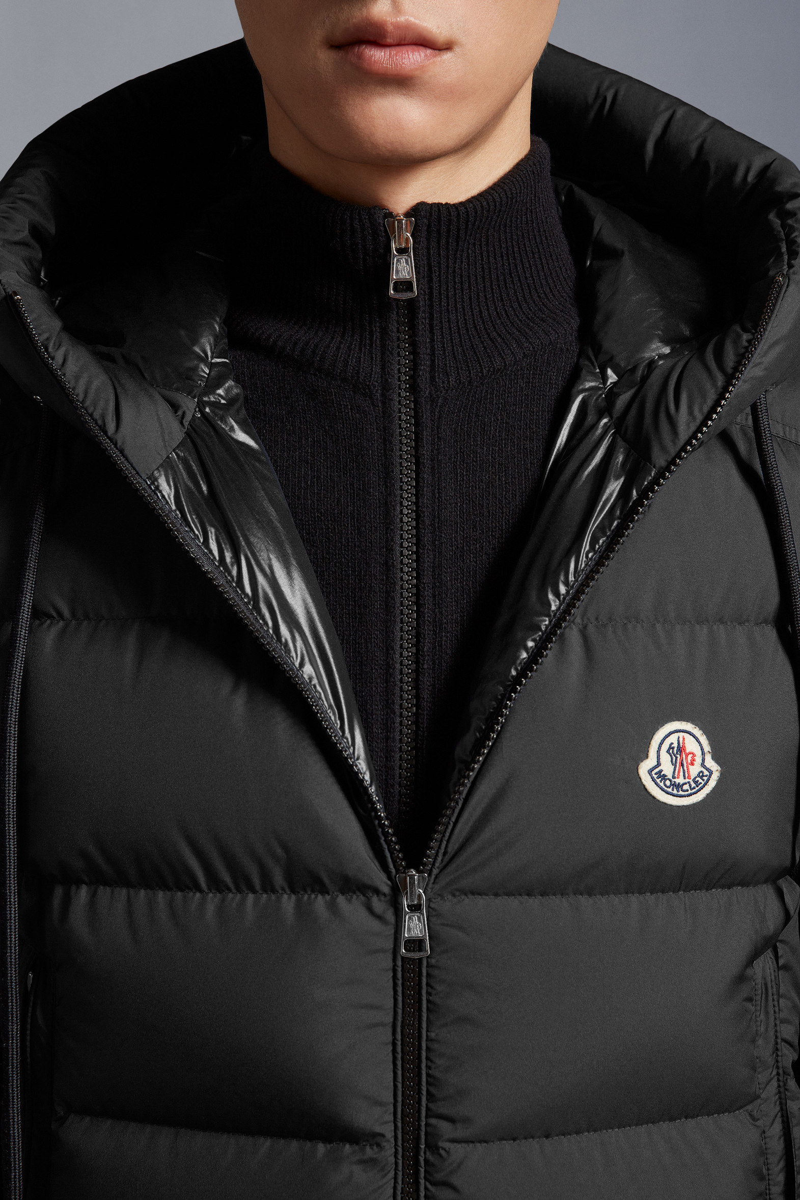 Black Cardamine Down Vest - Vests for Men | Moncler HK