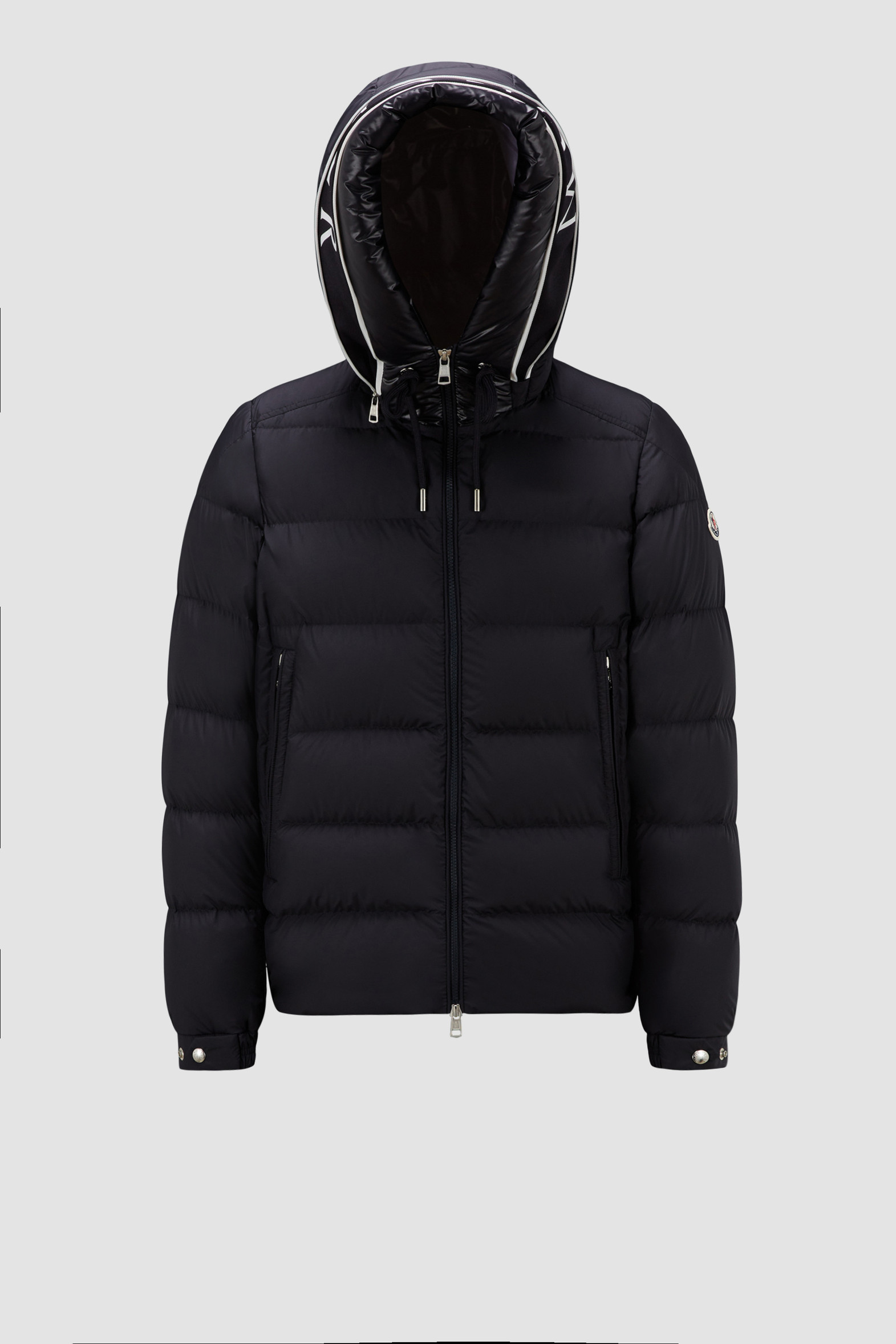 Navy Blue Cardere Short Down Jacket - Short Down Jackets for Men ...