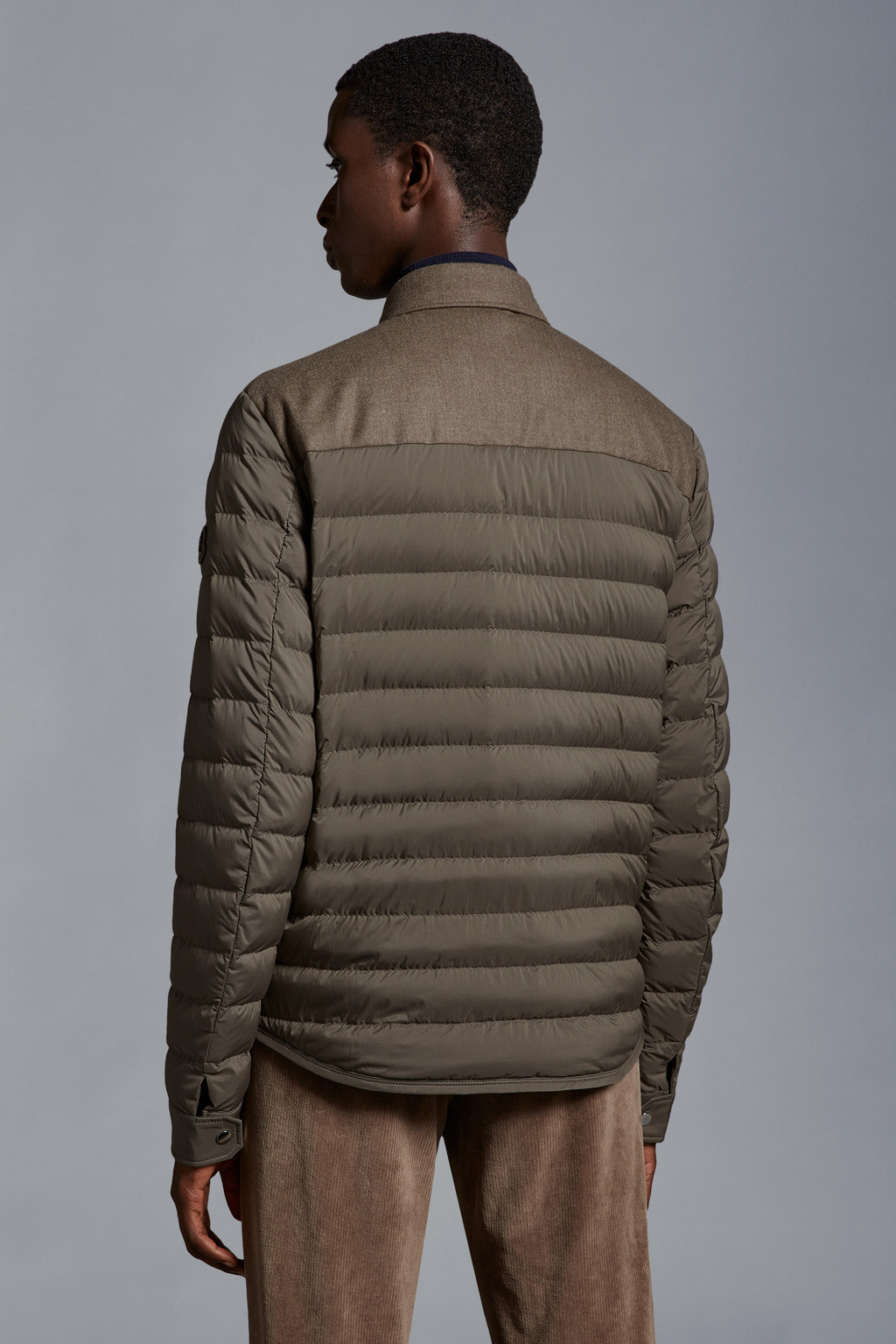 Light Brown Fauscoum Down Shacket - Coats & Jackets for Men | Moncler HU