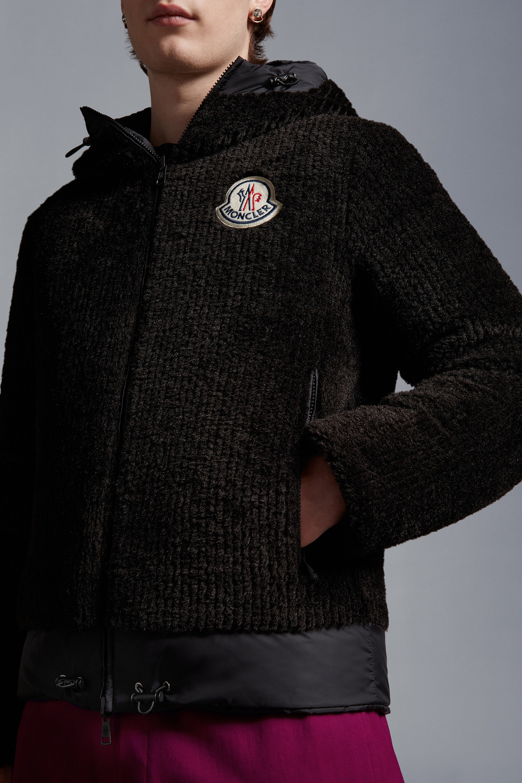 Black Tejat Reversible Down Jacket - Short Down Jackets for Men ...