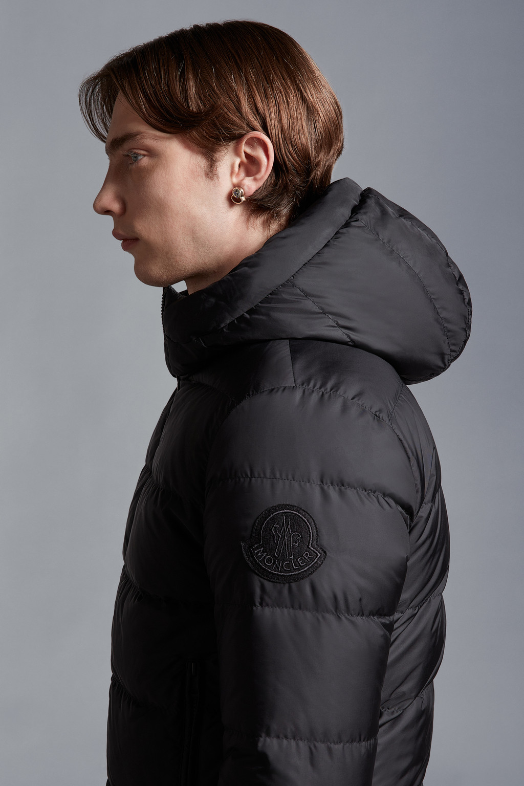 Black Tejat Reversible Down Jacket - Short Down Jackets for Men ...