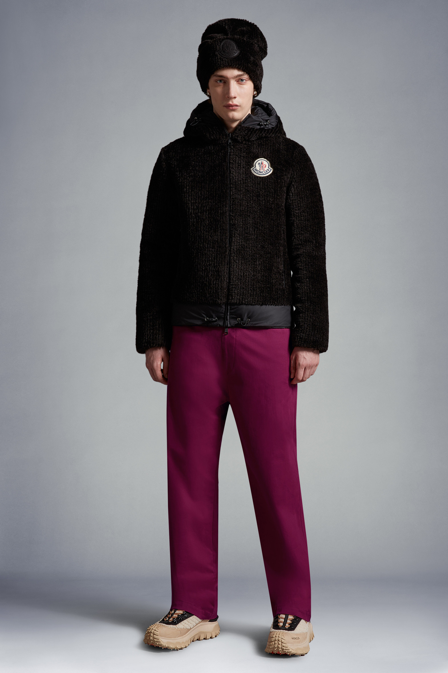 Black Tejat Reversible Down Jacket - Short Down Jackets for Men ...