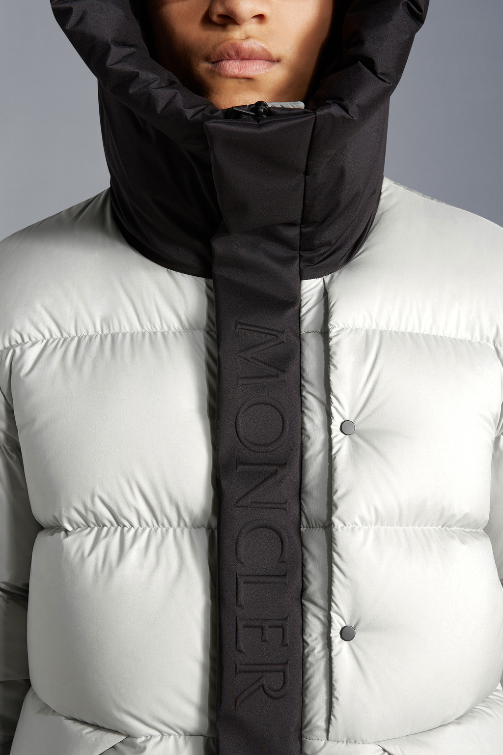 Light Gray Madeira Short Down Jacket - Short Down Jackets for Men | Moncler GB