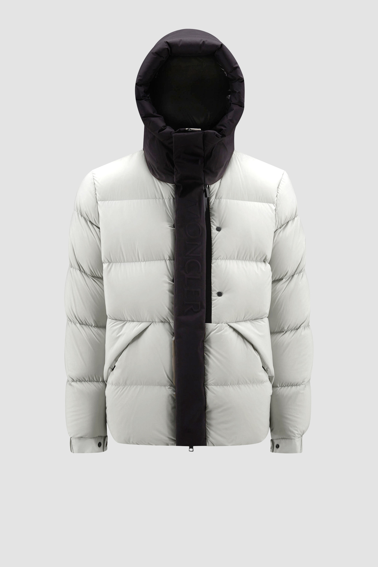 Light Gray Madeira Short Down Jacket - Short Down Jackets for Men ...