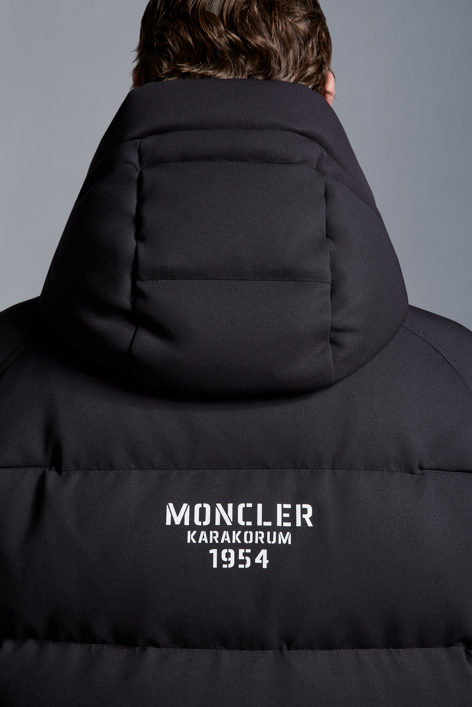 Black Moncler Karakorum Short Down Jacket Men - Short Down Jackets for ...