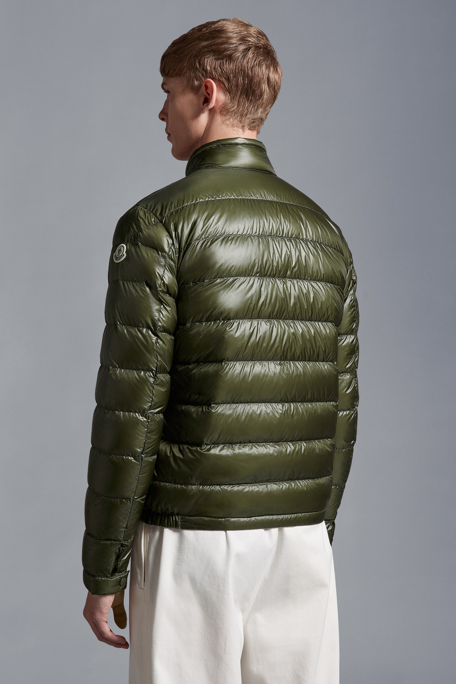 Dark Green Acorus Short Down Jacket - Short Down Jackets for Men ...