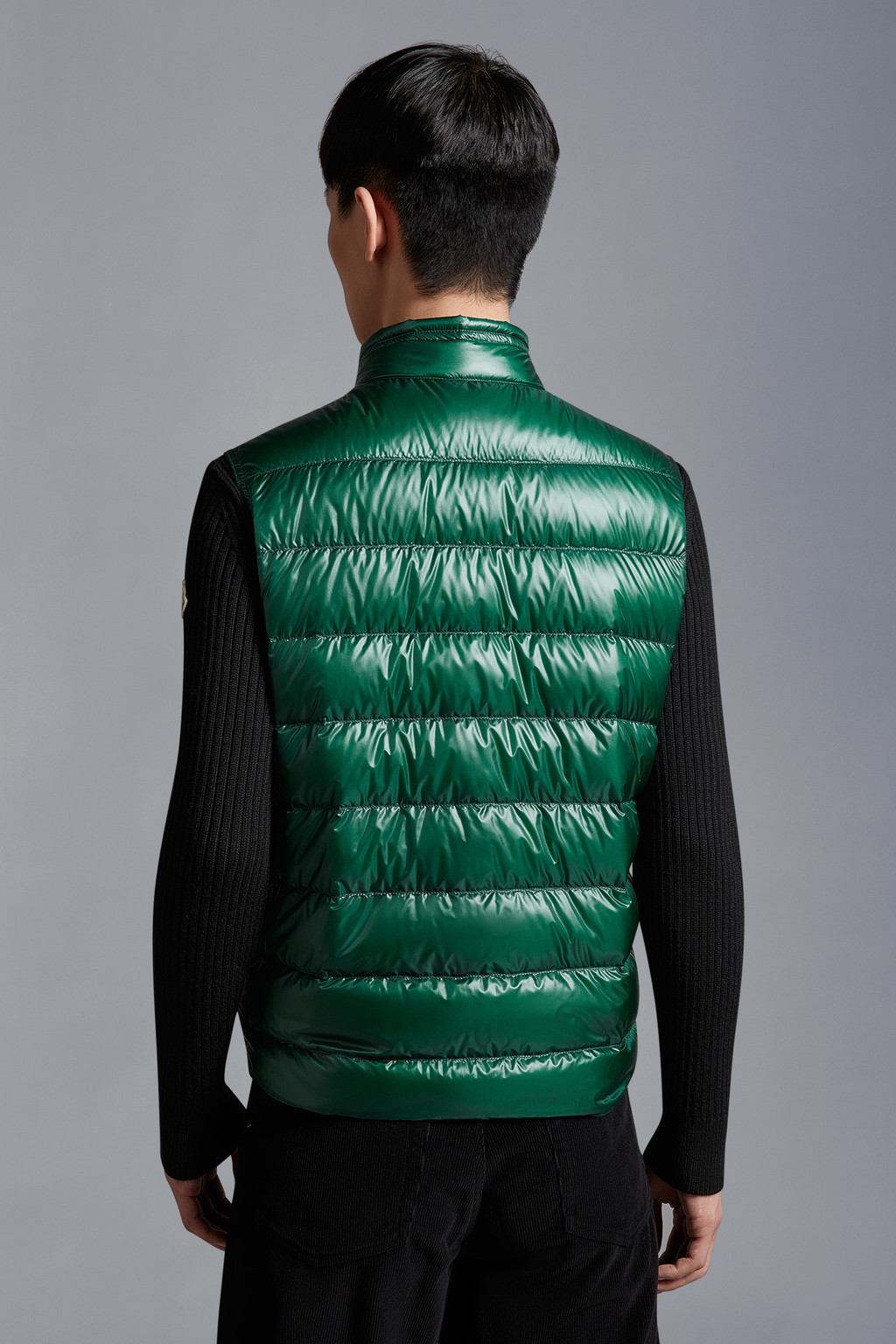 Bright Green Gui Down Gilet - Vests for Men | Moncler FR