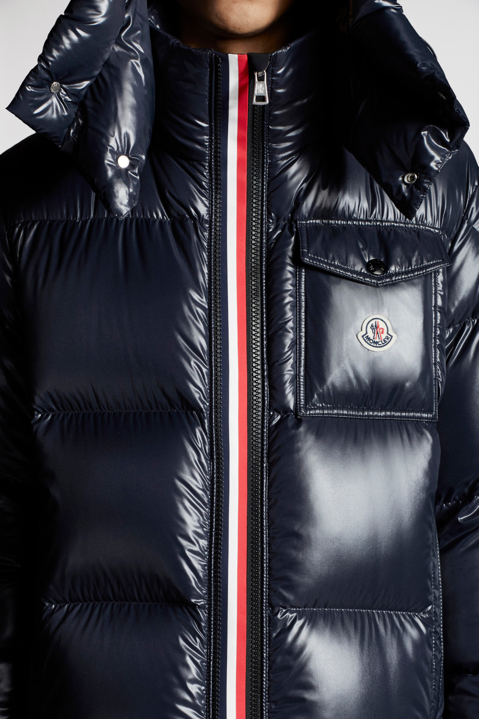 Royal Blue Montbeliard Short Down Jacket - Short Down Jackets for Men ...