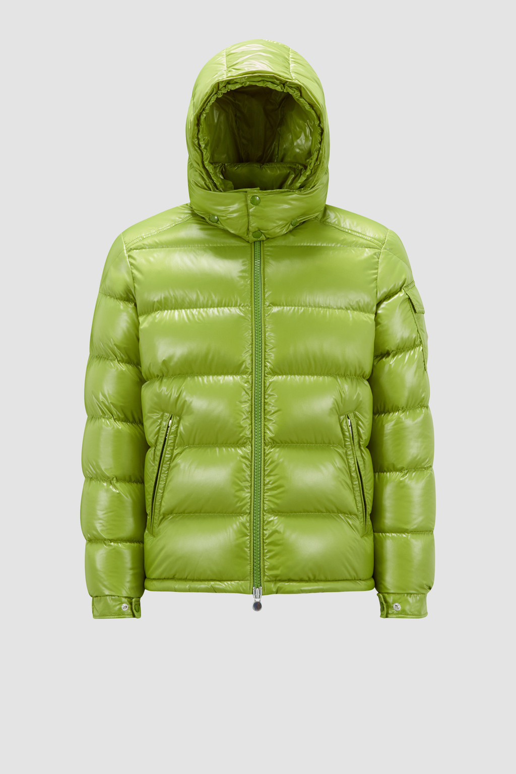 Leaf Green Moncler Maya Short Down Jacket - Short Down Jackets for Men ...