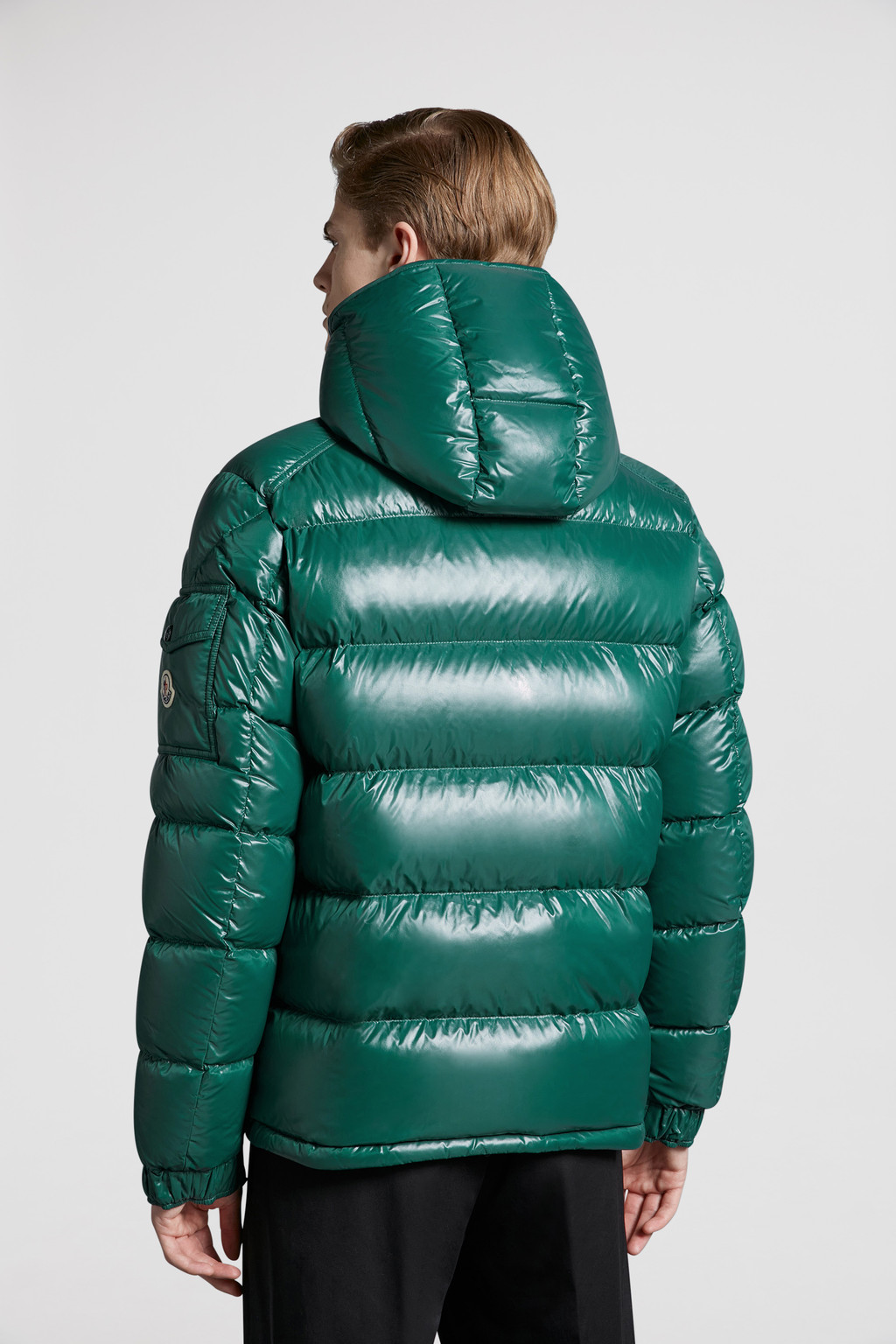 Emerald Green Moncler Maya Short Down Jacket - Short Down Jackets for ...