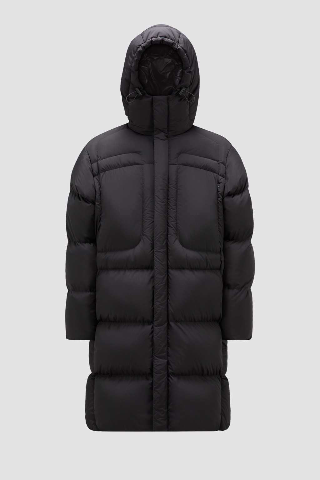 Black Imai Long Down Jacket - Long Down Jackets for Men | Moncler RO