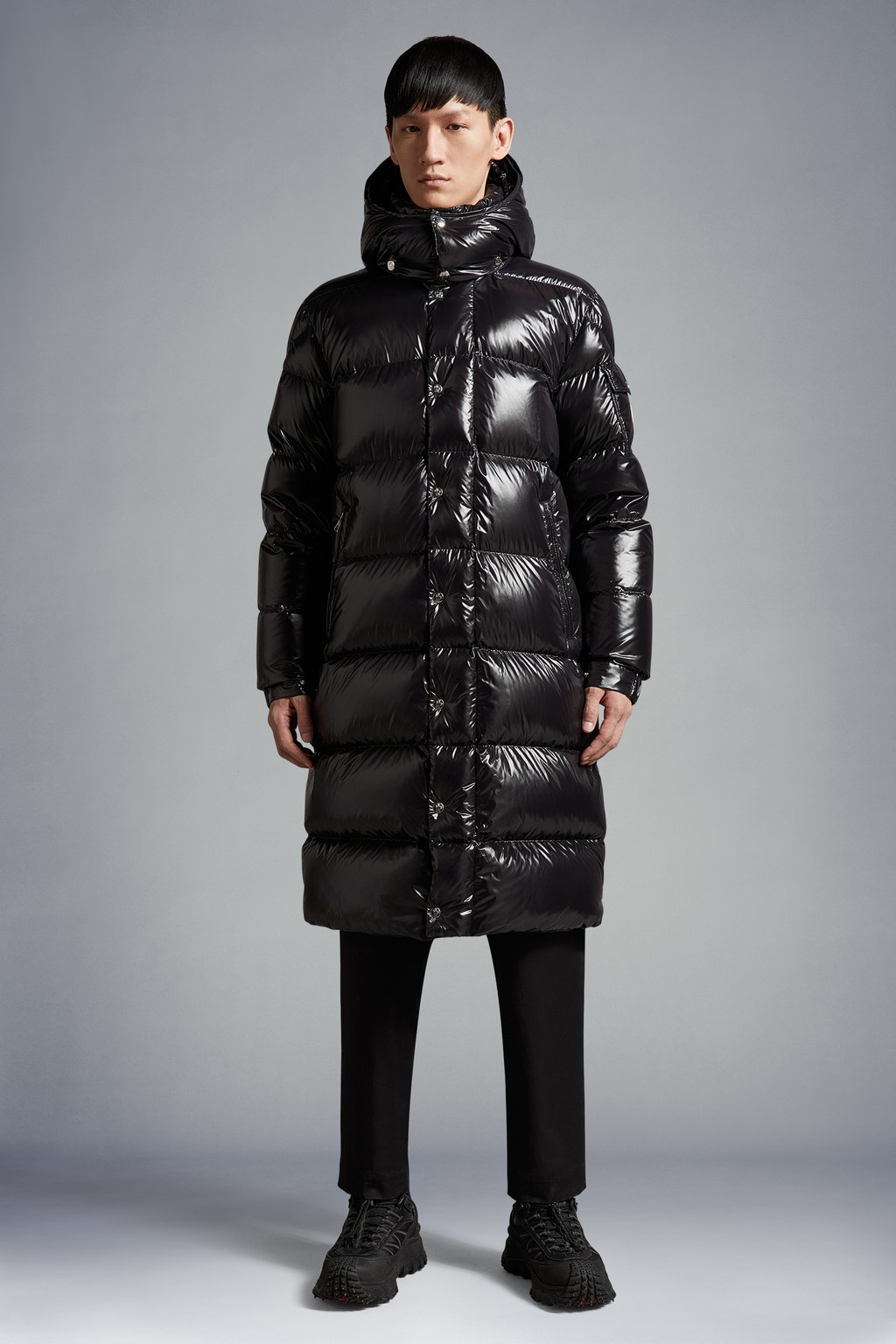 Lange Daunenjacke Herren