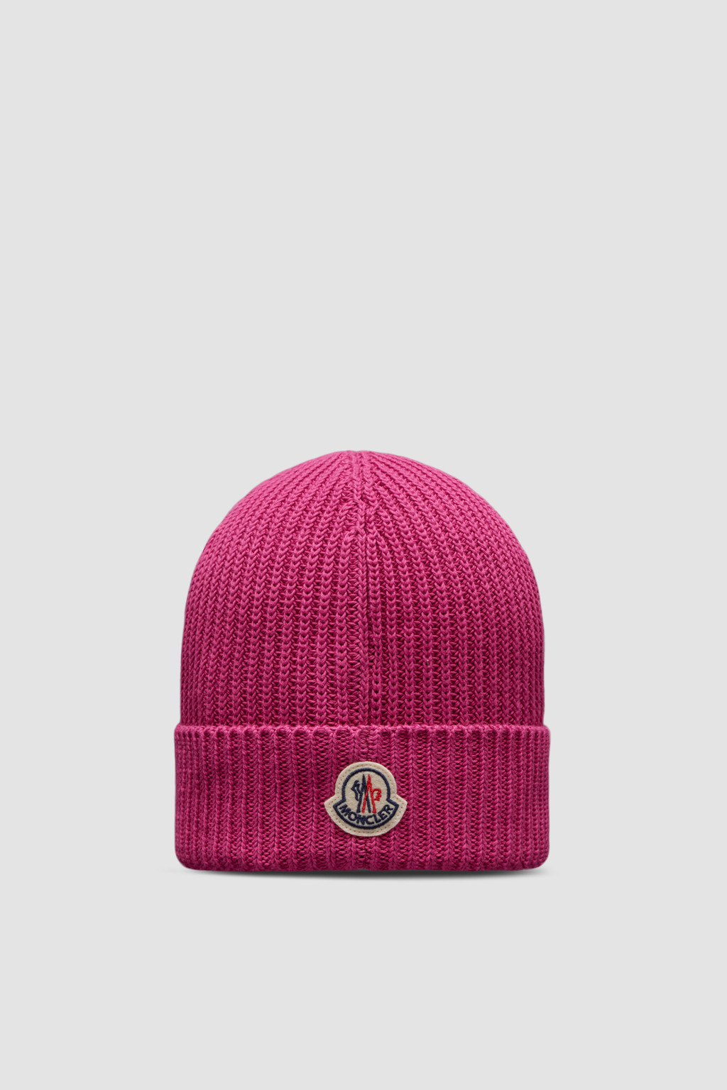Berretto con monogramma ricamato Rosa Brillante - Cappelli & Berretti ...