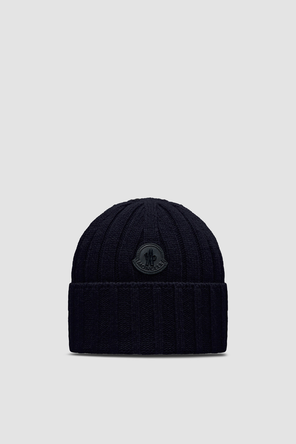 Bonnet en laine Bleu marine - Chapeaux & Bonnets Homme | Moncler FR