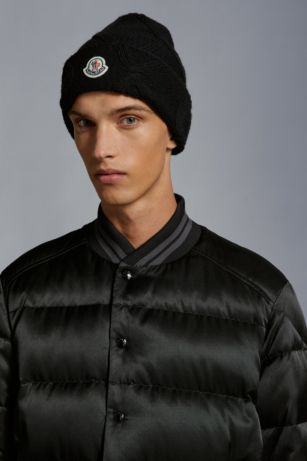 Gorro de lana Negro - Gorras y Gorros de Hombre | Moncler ES