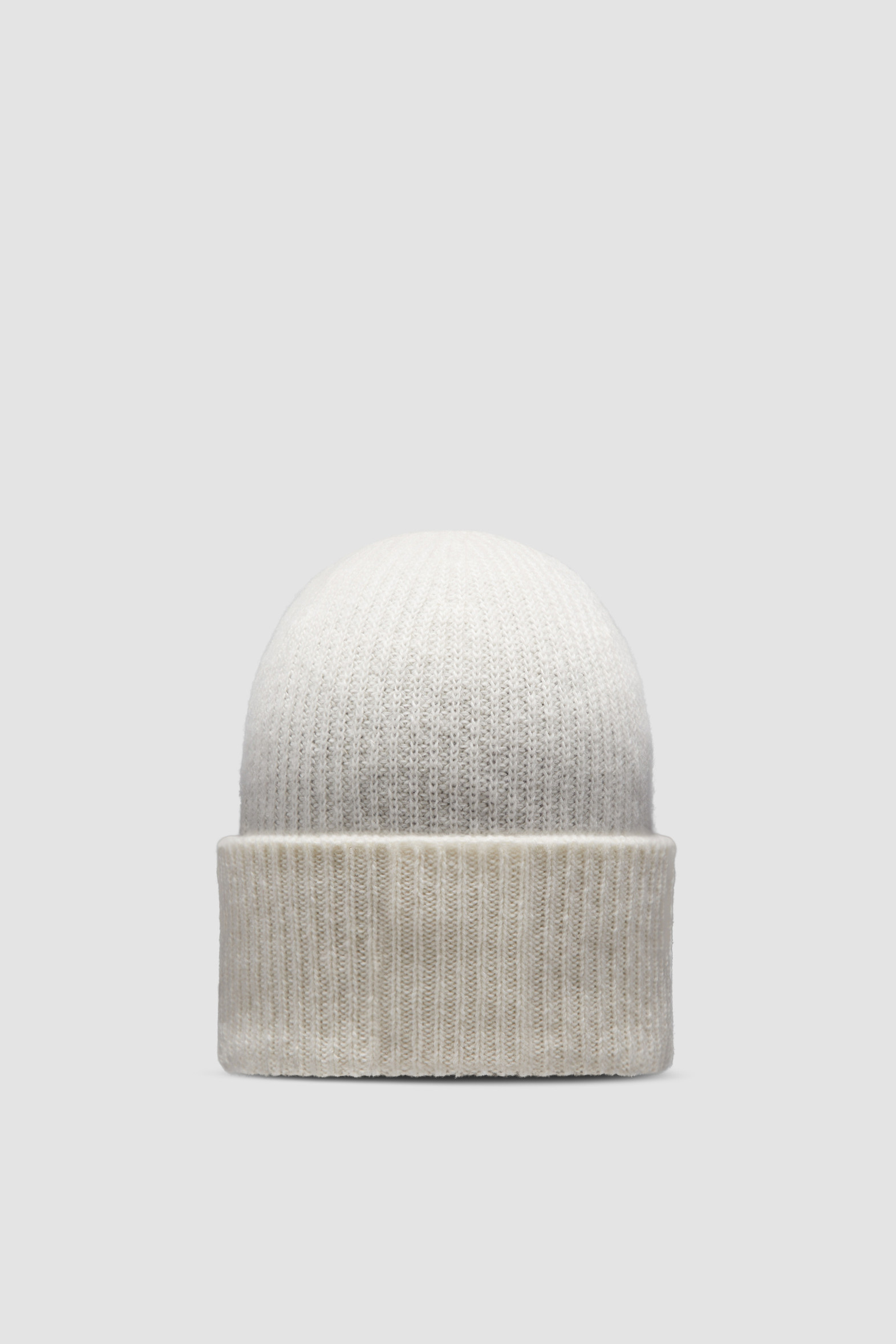 Off White Cashmere Blend Beanie - Hats & Beanies for Men | Moncler NO