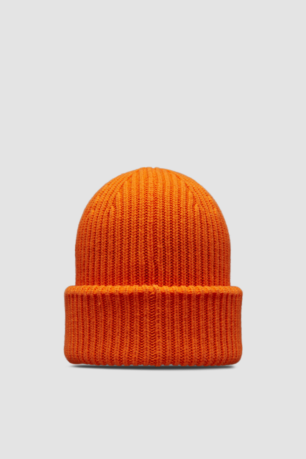 Orange Wool & Cashmere Beanie - Hats & Beanies for Men | Moncler US