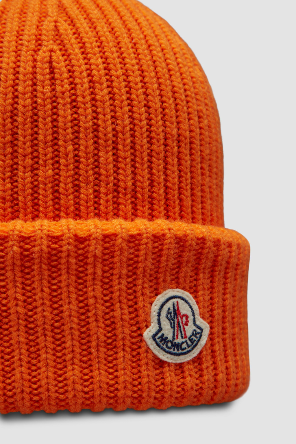 Gorro de lana y cachemira Naranja - Gorras y Gorros de Hombre | Moncler ES
