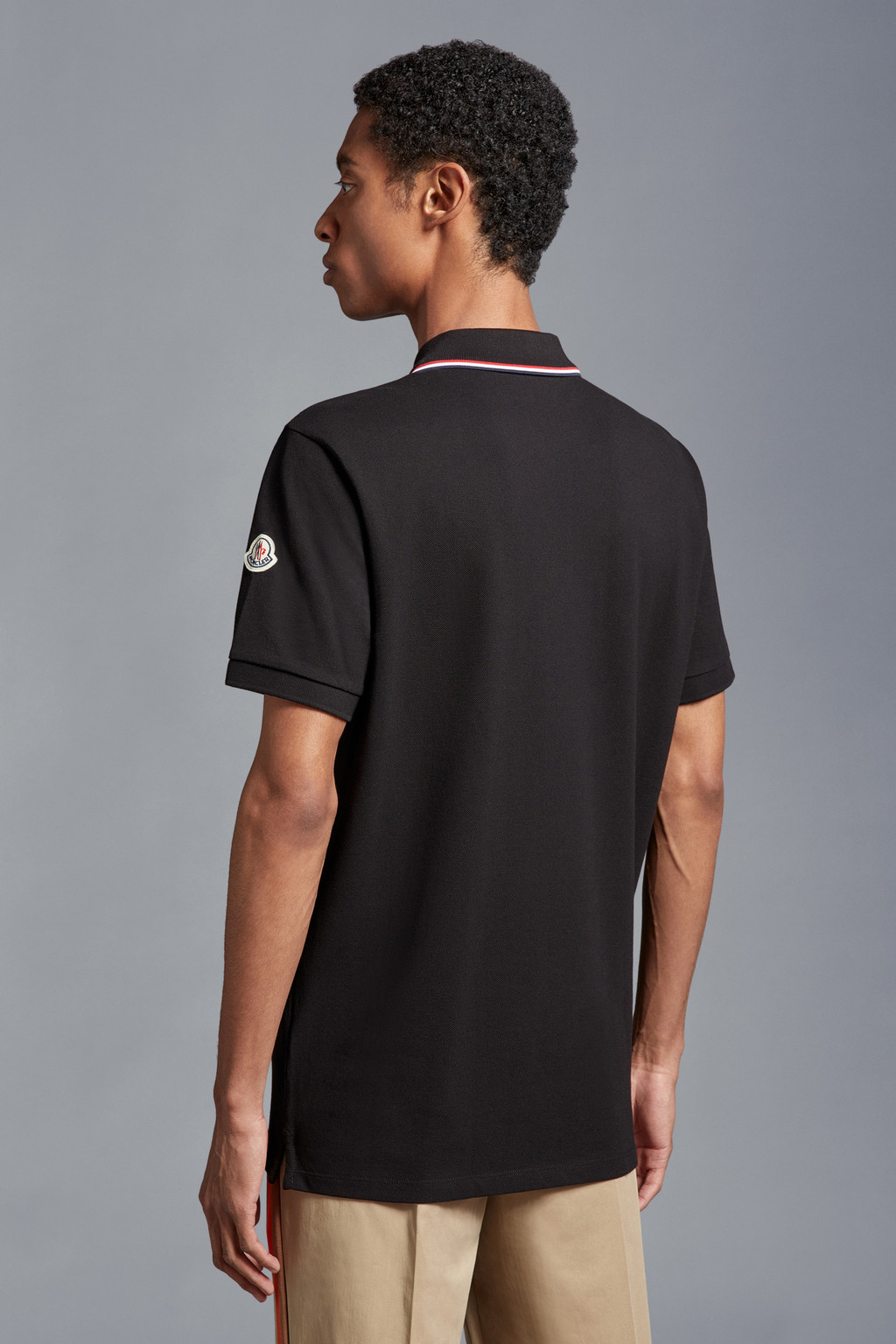 Poloshirt mit Logo Schwarz - Polos & T-Shirt für Herren | Moncler DE