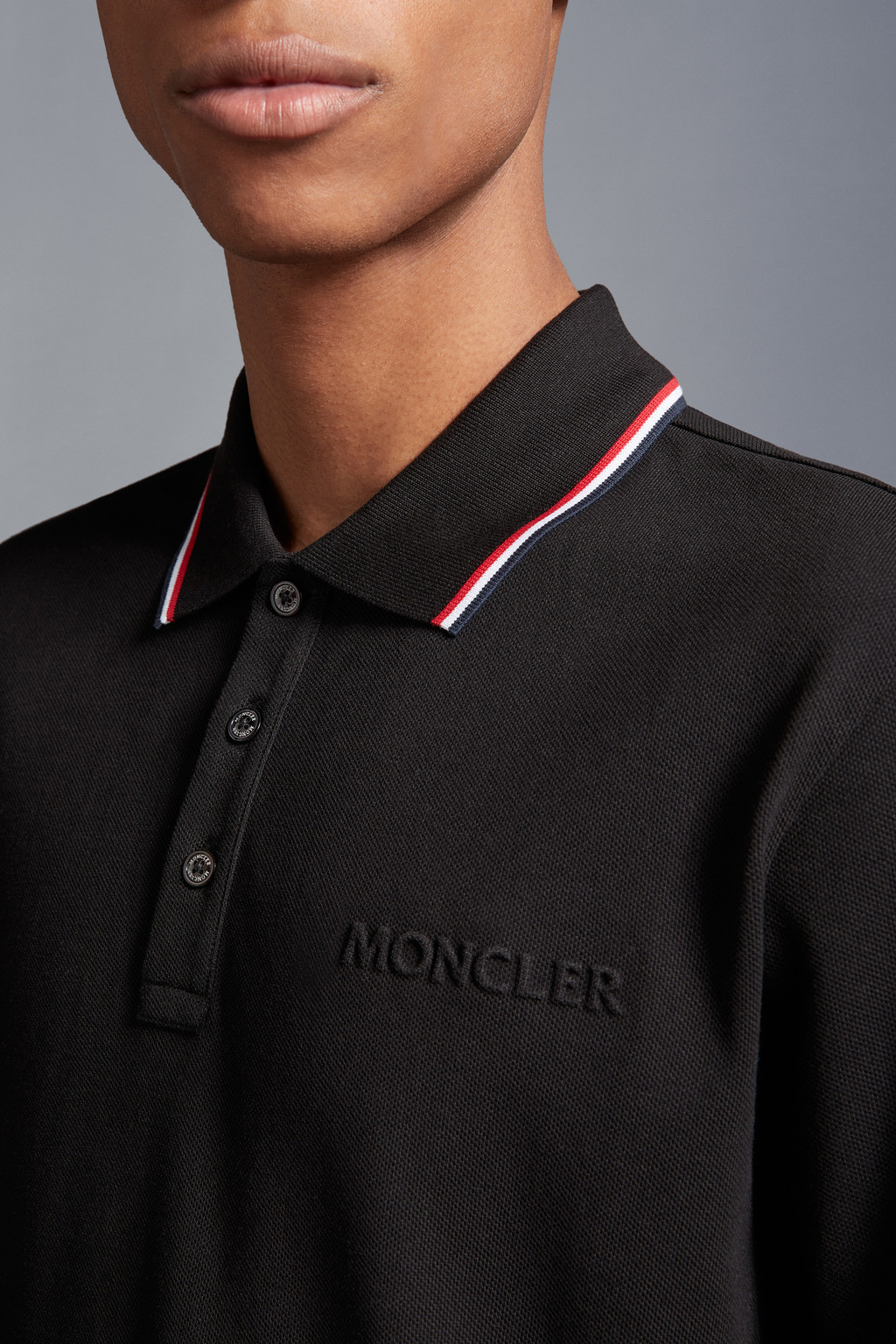 Poloshirt mit Logo Schwarz - Polos & T-Shirt für Herren | Moncler DE