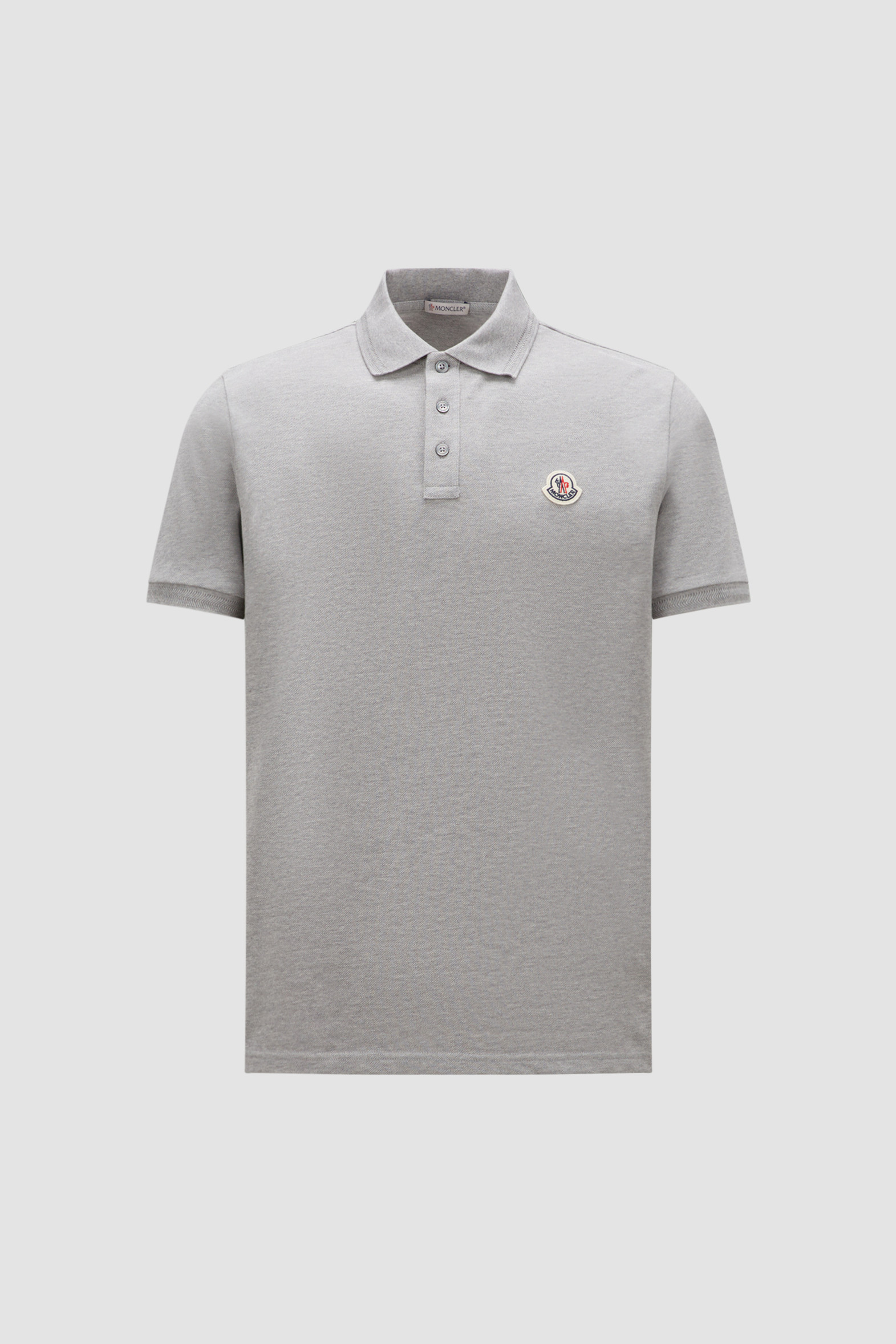 Gray Logo Polo Shirt - Polos & T-shirts for Men | Moncler HK
