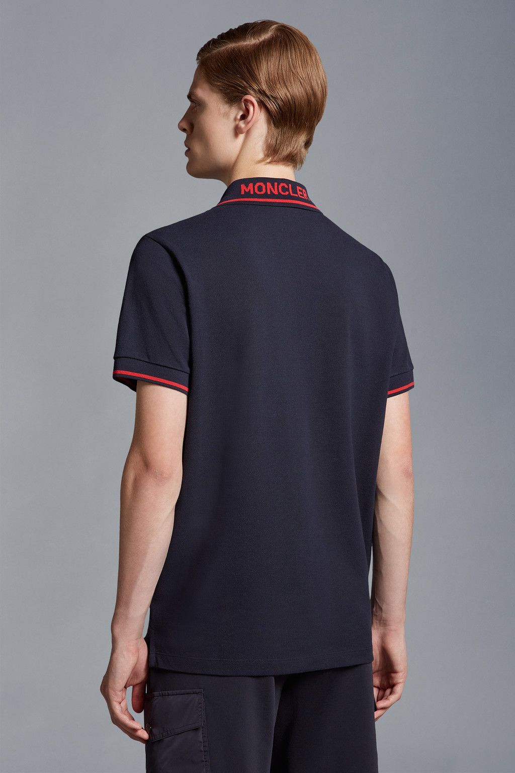 Night Blue Logo Polo Shirt - Polos & T-shirts for Men | Moncler GB