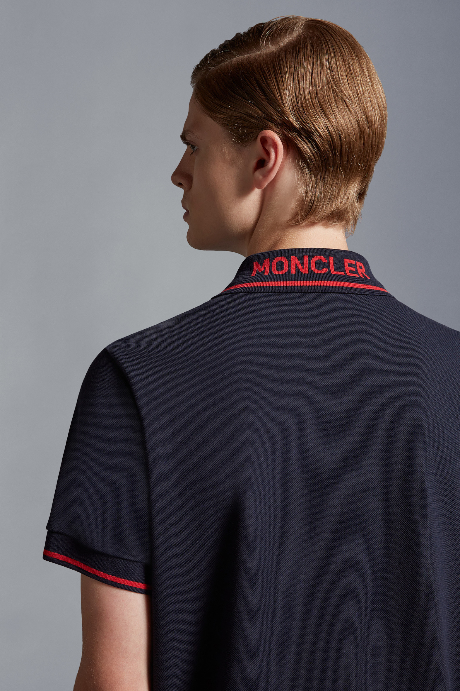 Night Blue Logo Polo Shirt - Polos & T-shirts for Men | Moncler HK